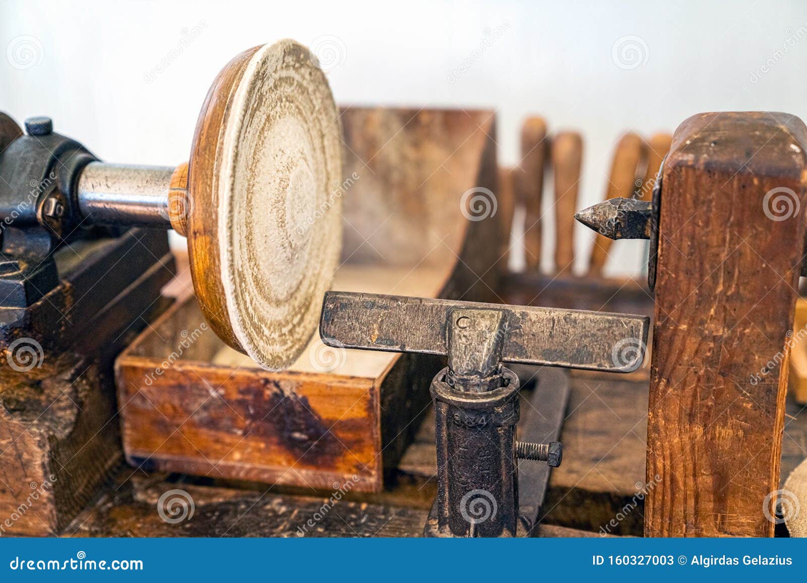 Vintage Amber Processing Machine Stock Image - Image of transparent ...
