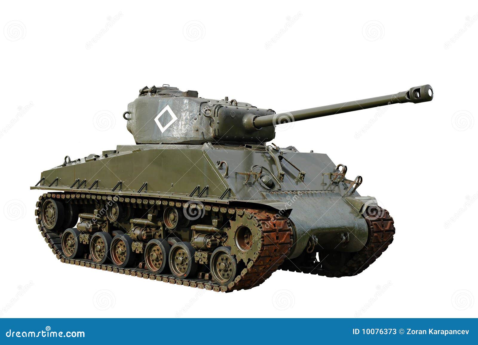 Vintage American Tank stock image. Image of machine, sherman - 10076373