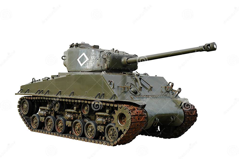 Vintage American Tank stock image. Image of machine, sherman - 10076373