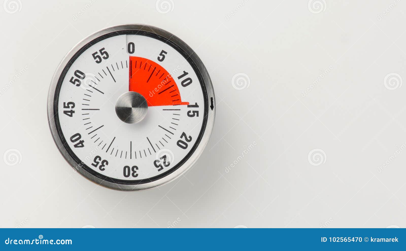 Vintage Analog Kitchen Countdown Timer, 14 Minutes Remaining Stock ...