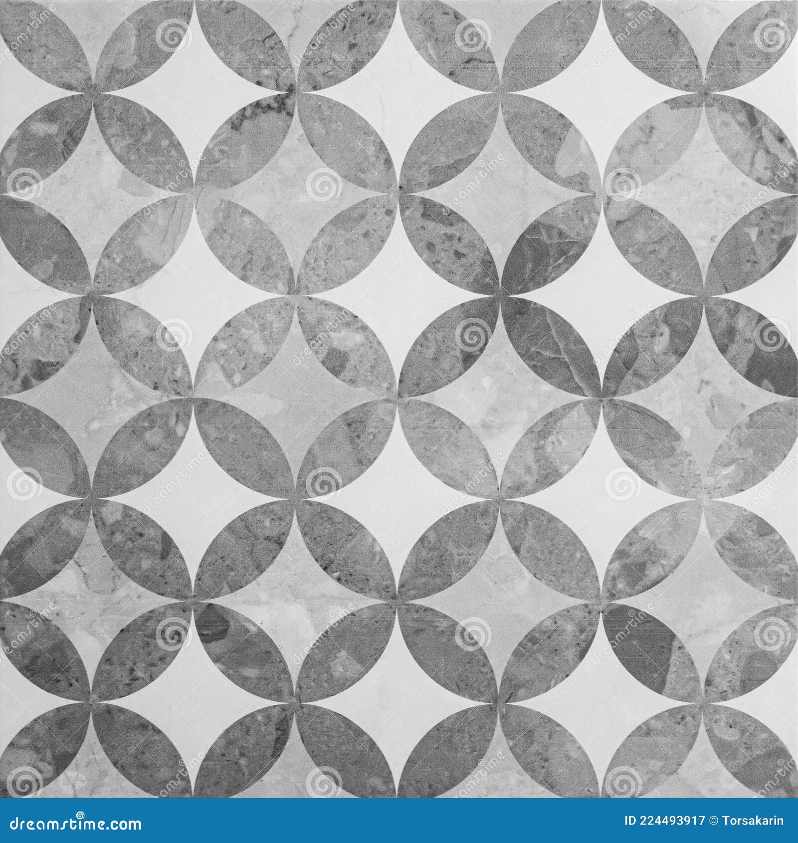 Antique Black and White Ceramic Tile Pattern Texture and Seamless ...