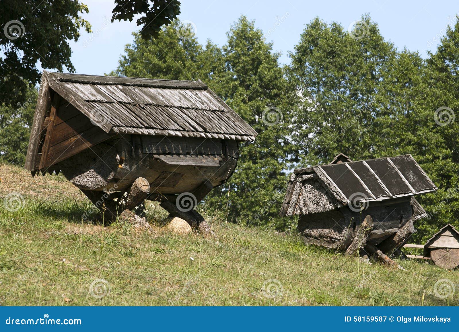 Vintage apiary stock image. Image of environment, apiculture - 58159587