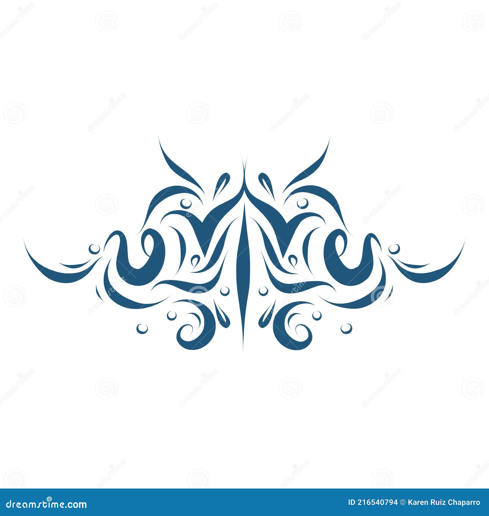 Vintage Arabesque Floral Pattern Stock Vector - Illustration of ...