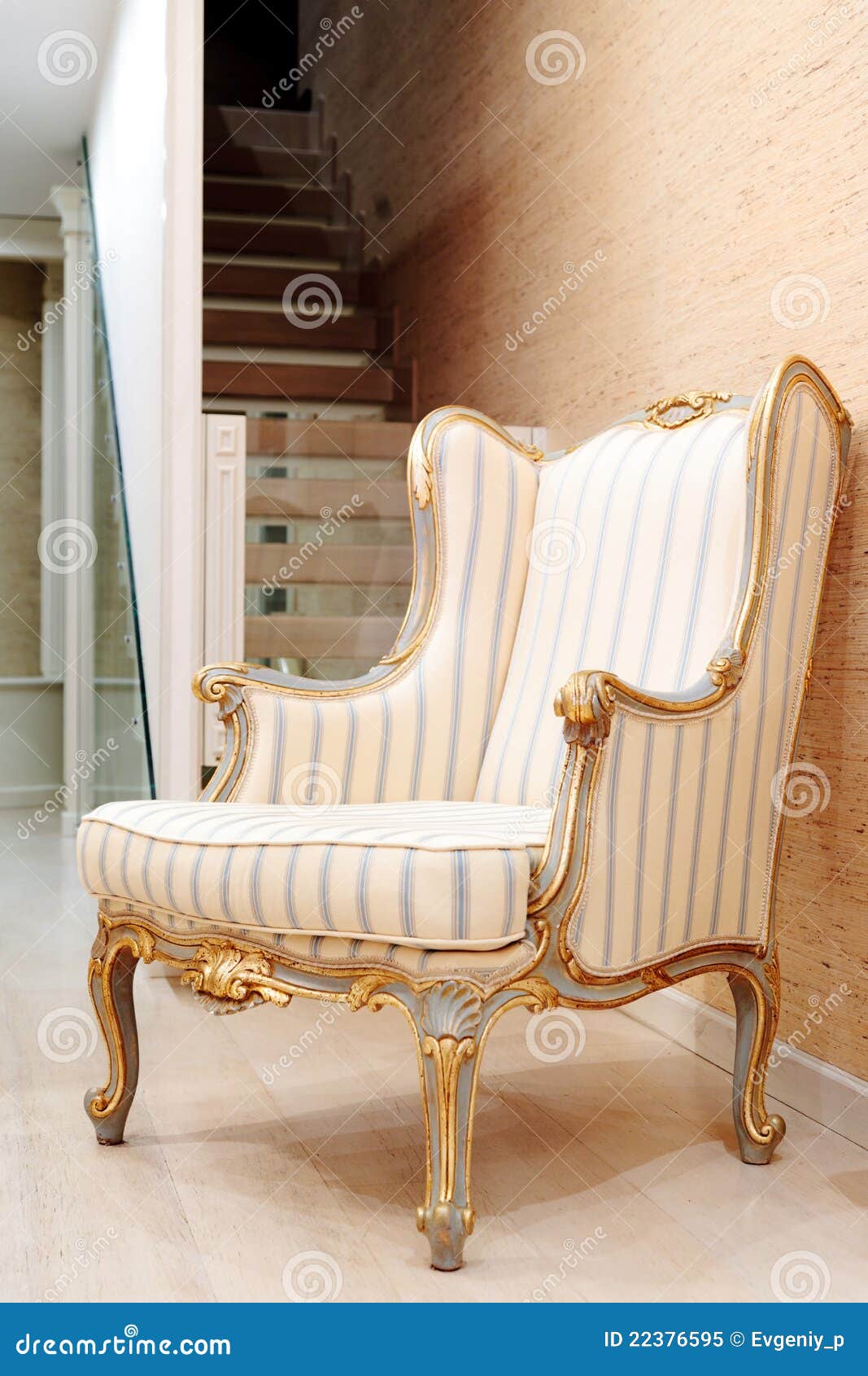 Vintage armchair. stock image. Image of furniture, luxury - 22376595