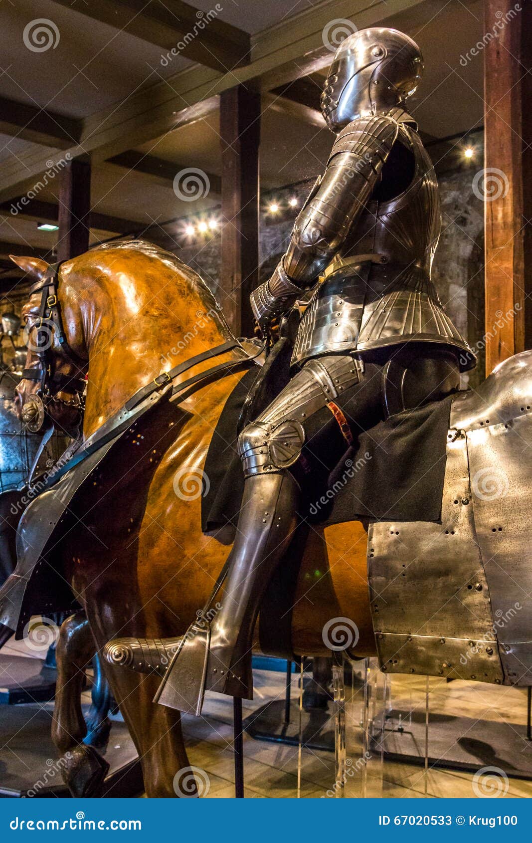 Vintage Armor On Display In Tower Of London Editorial Photo ...