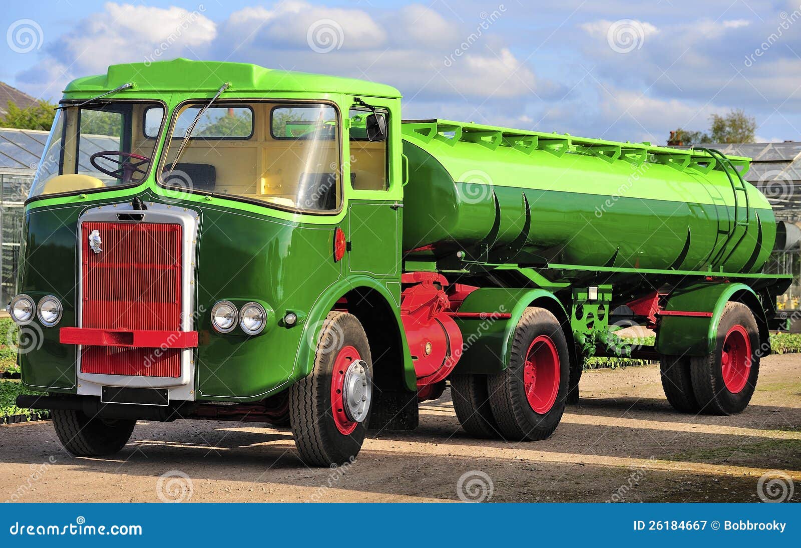 Vintage Atkinson, 1960,s Truck Stock Image - Image of british ...