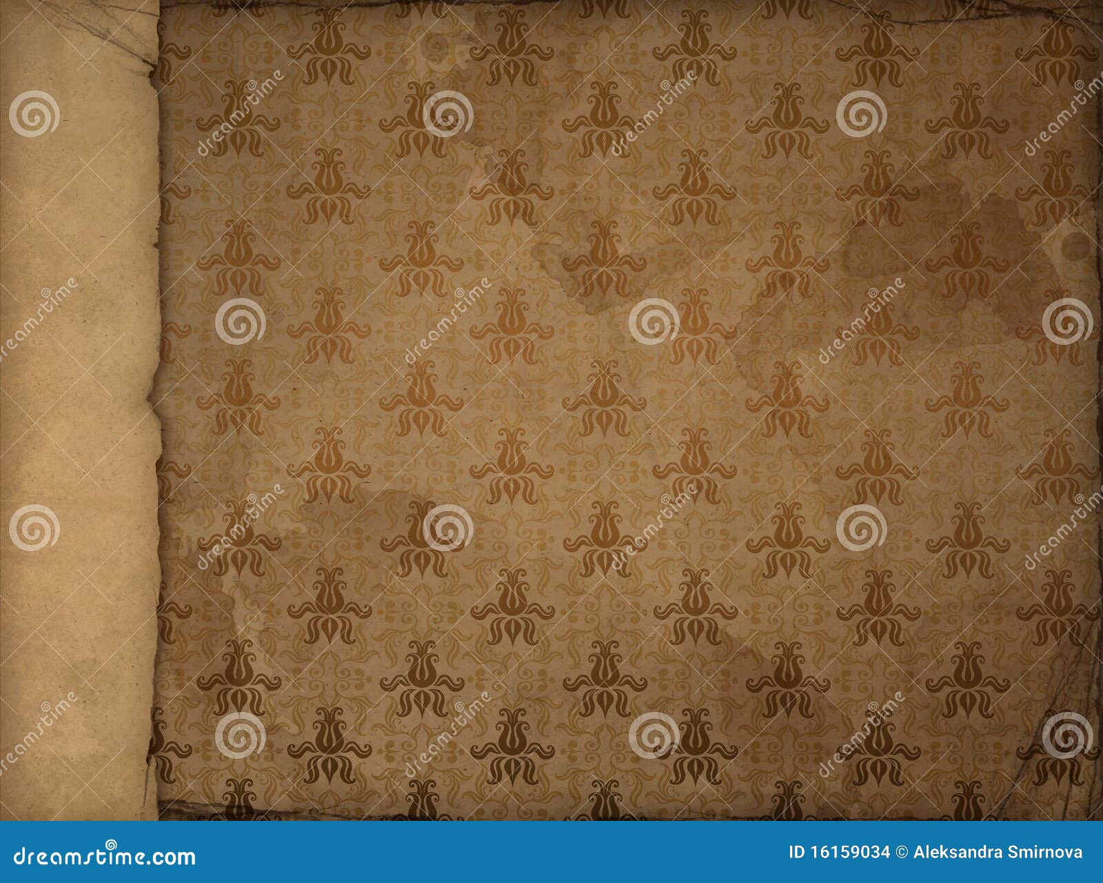 Old Wallpaper Pattern Stock Illustrations – 460,826 Old Wallpaper ...