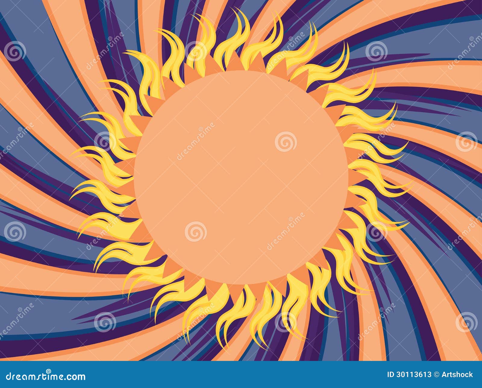 Abstract sunny background stock illustration. Illustration of glow ...
