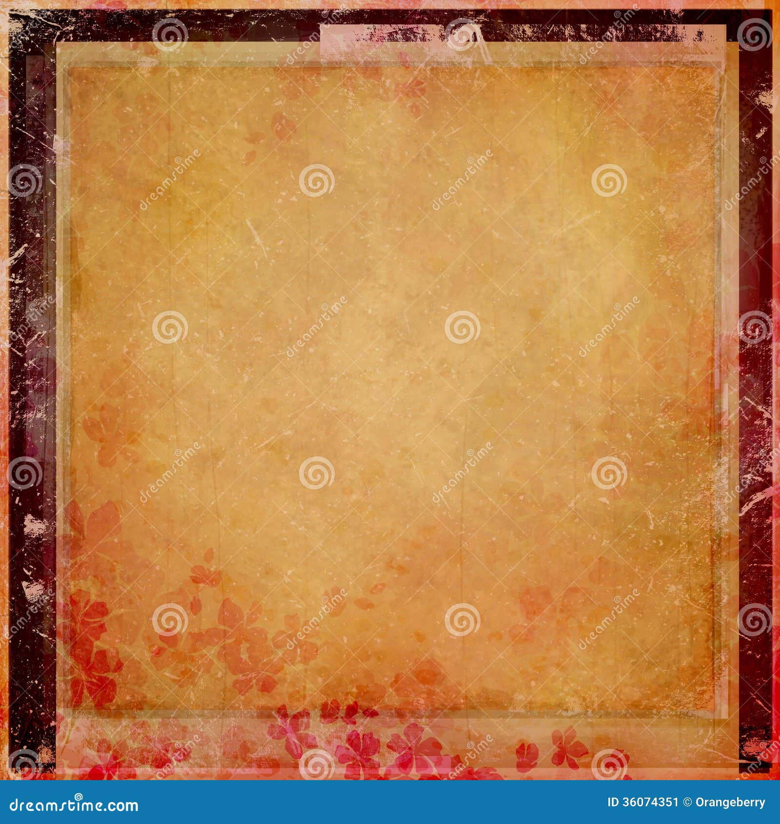 Vintage Background in Asian Style Stock Illustration - Illustration of ...