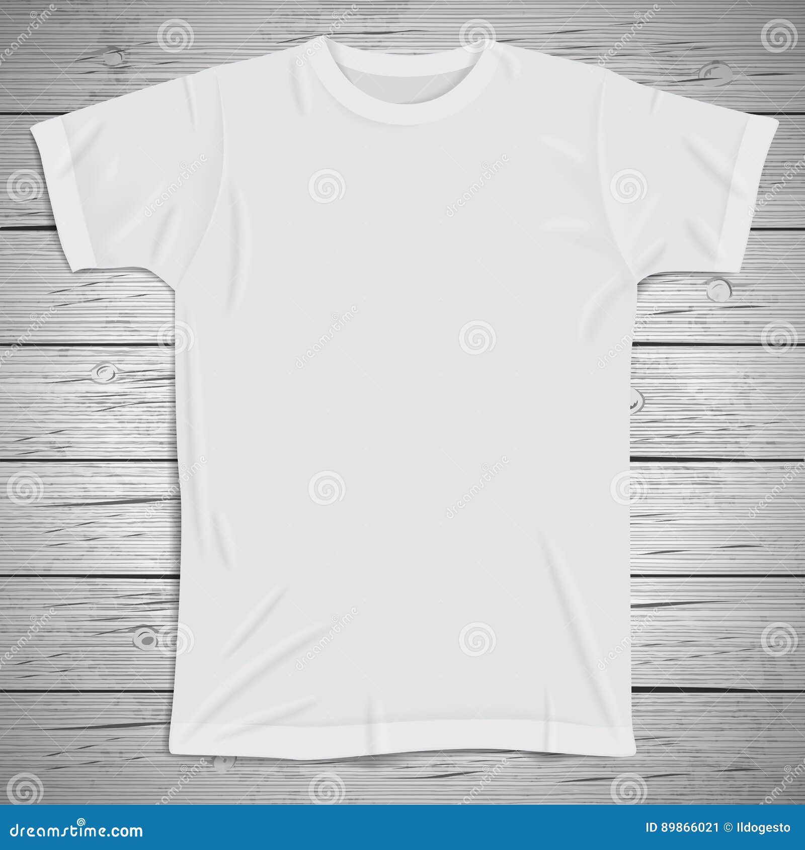 Vintage Background with Blank T-shirt Stock Vector - Illustration of ...