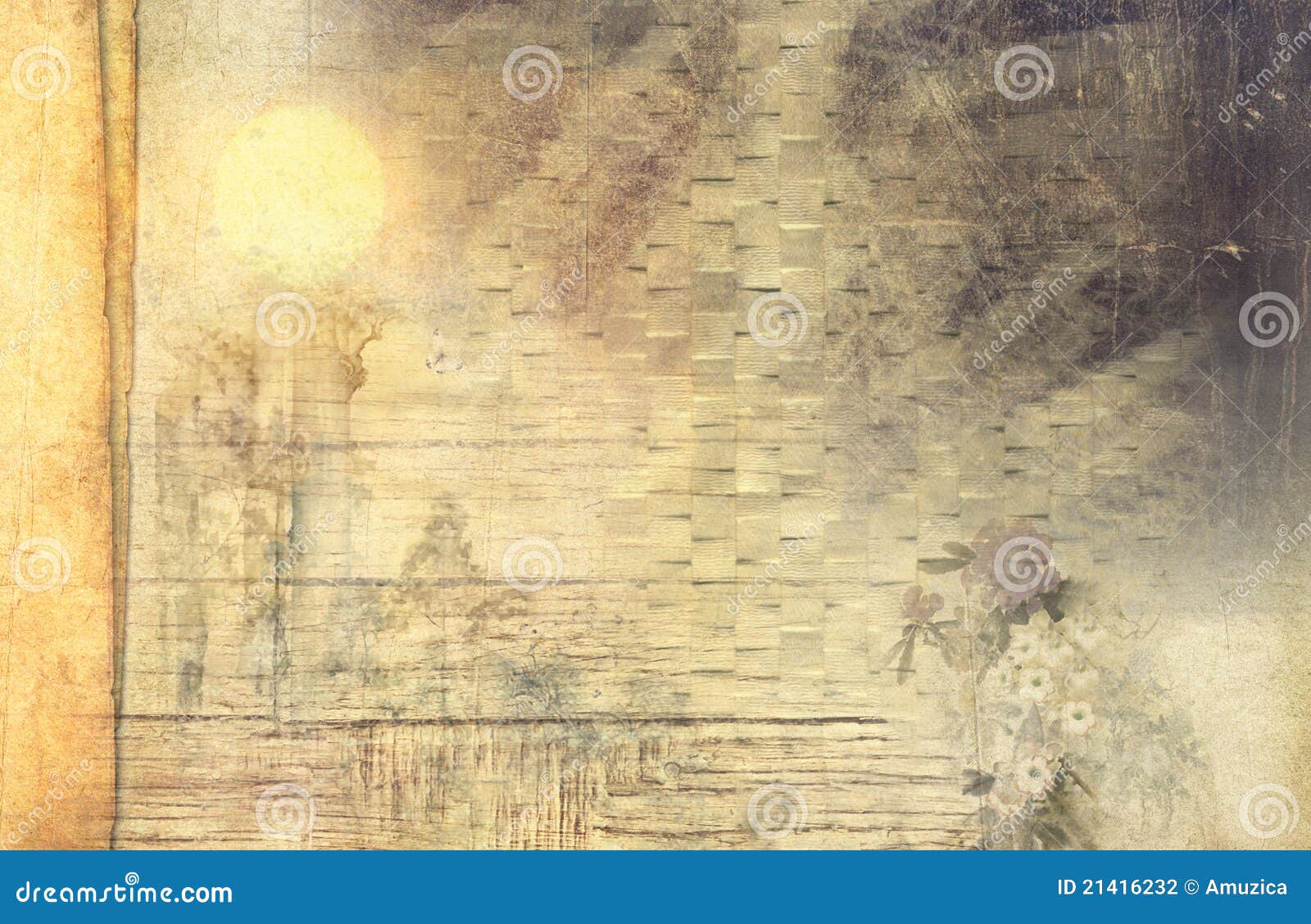 Vintage Background with Classy Patterns Stock Illustration ...