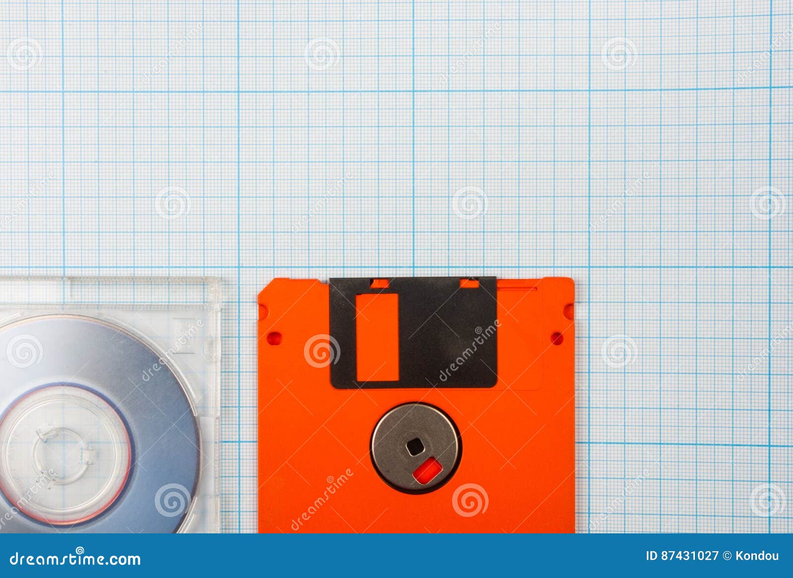 Floppy disks and mini-CD stock image. Image of background - 87431027