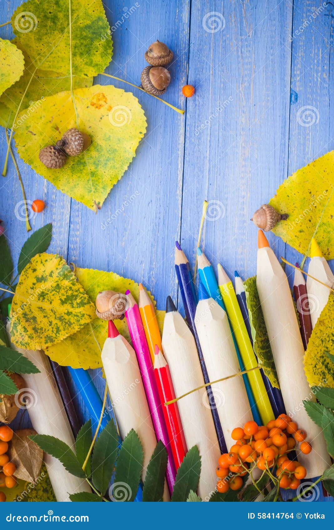 Vintage Background Concept Autumn Back School Stock Photo - Image of ...
