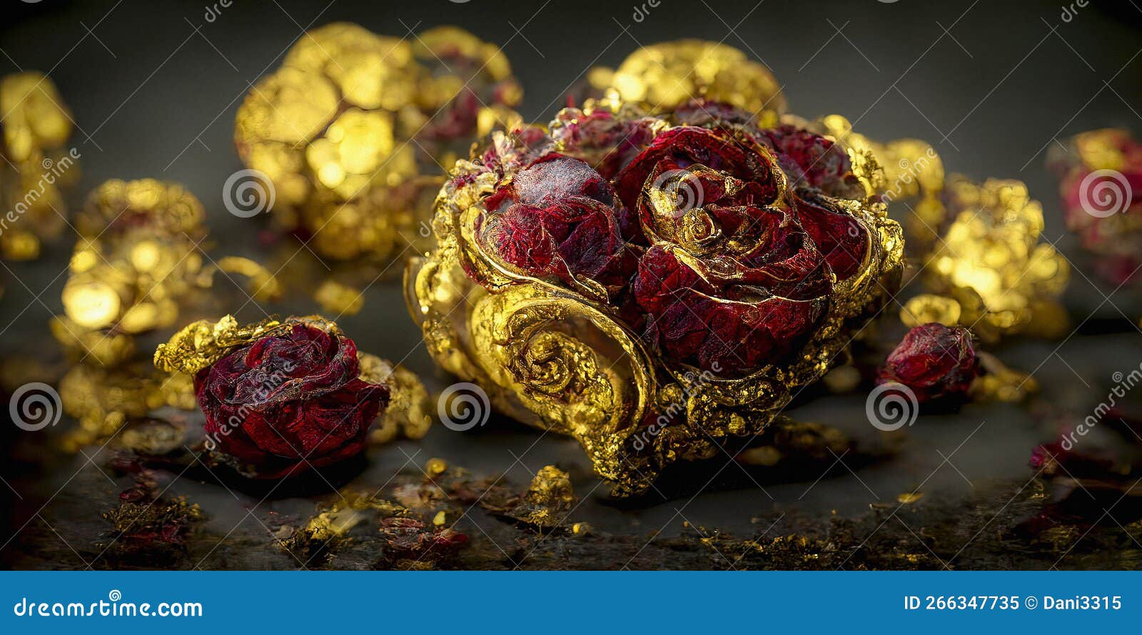 Deep Red Roses Vector Seamless Pattern. Dark Flowers On Black And White ...