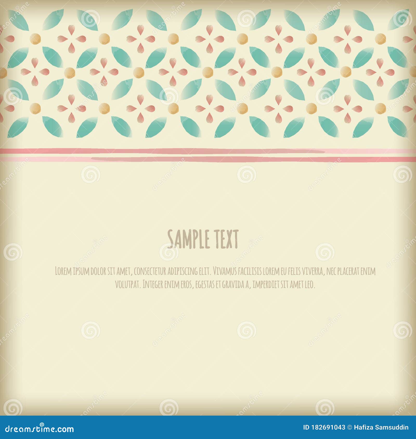 Vintage background design stock vector. Illustration of decoration ...