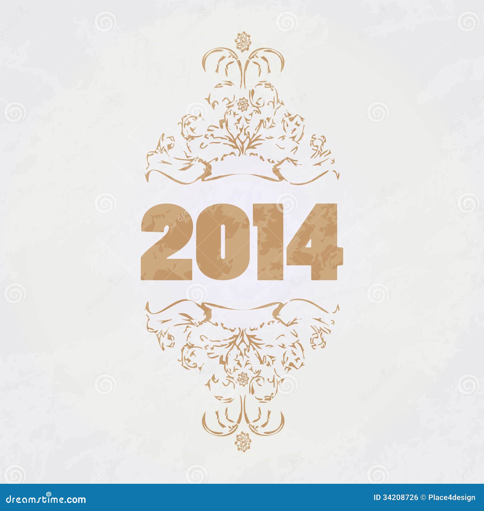 Vintage 2014 background stock illustration. Illustration of organic ...