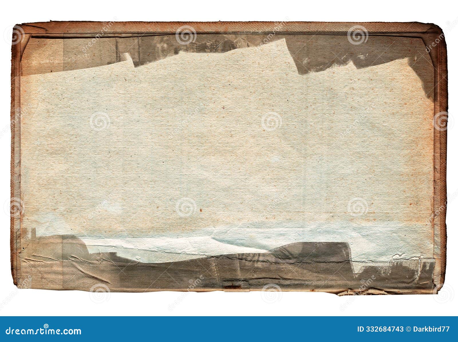 Vintage Background of Old Ancient Torn Paper Texture Isolated Stock ...