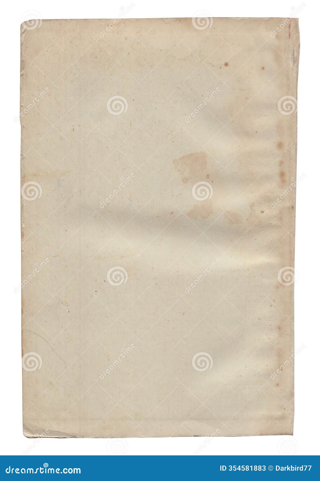 Vintage Background of Old Ancient Torn Paper Texture Isolated Stock ...