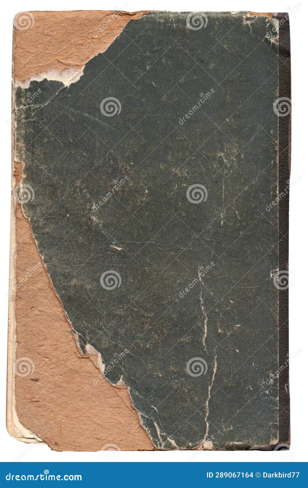 Vintage Background of Old Book Torn Paper Texture with Scratches Stock ...
