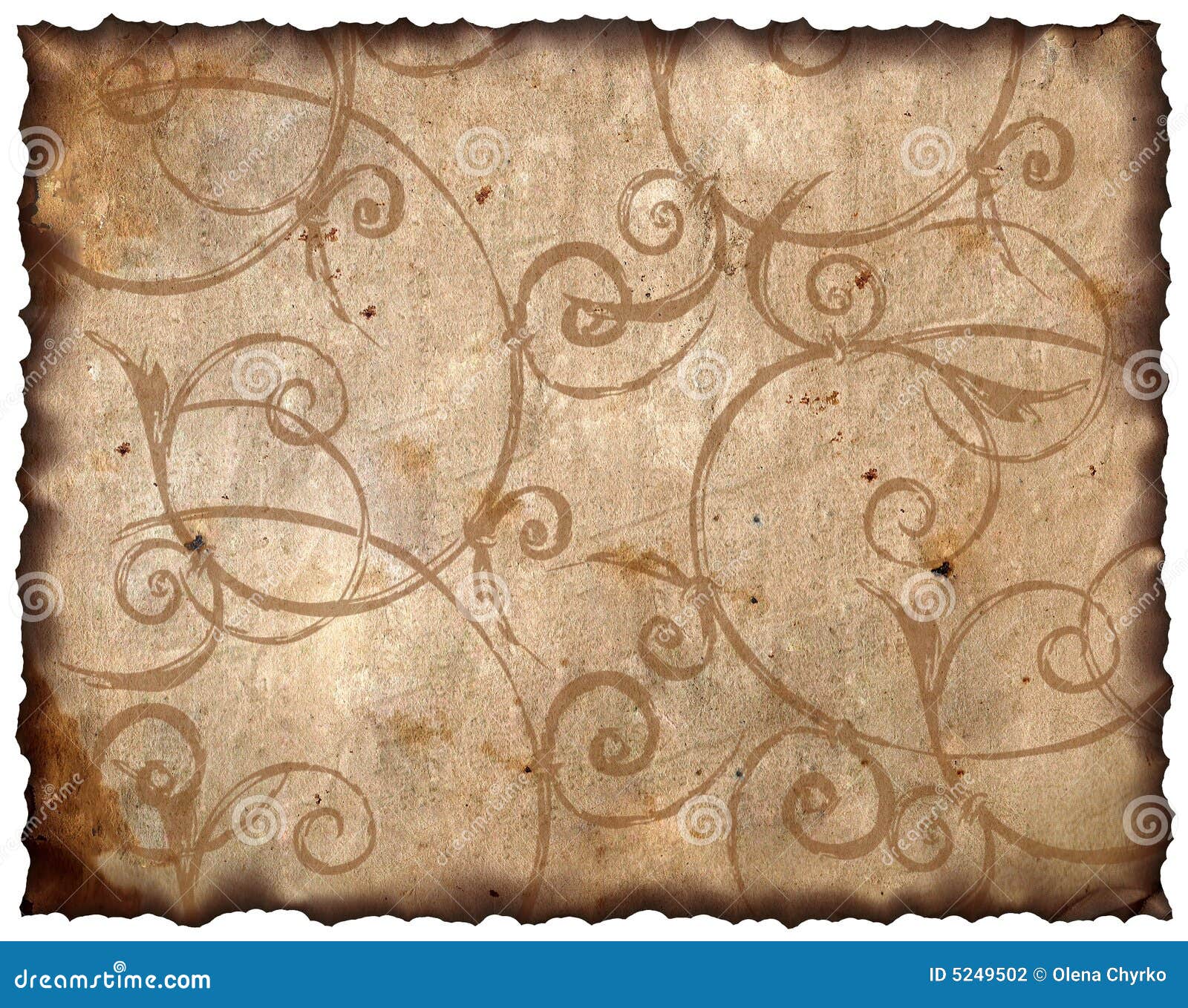 Old Paper Powerpoint Template