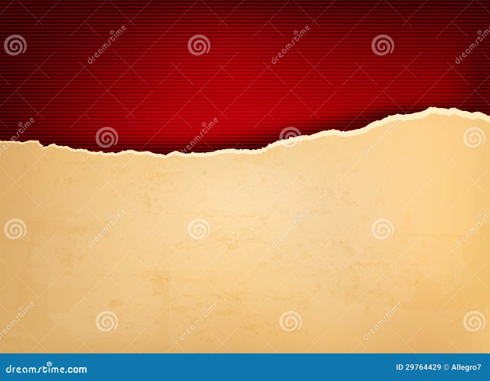 Vintage Background With Ripped Old Paper Cartoon Vector | CartoonDealer ...