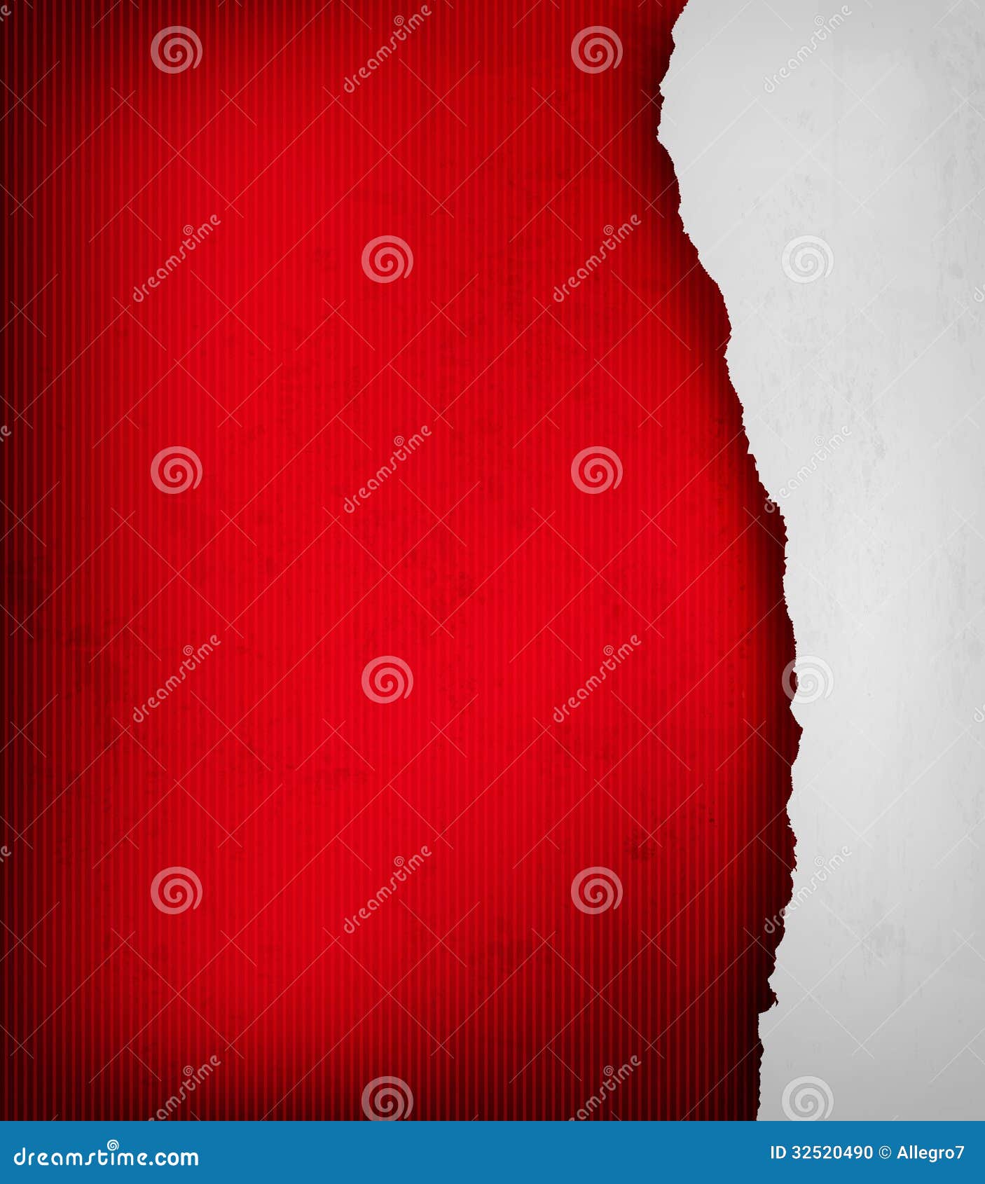 Vintage Background With Ripped Paper. Vector Illustration ...