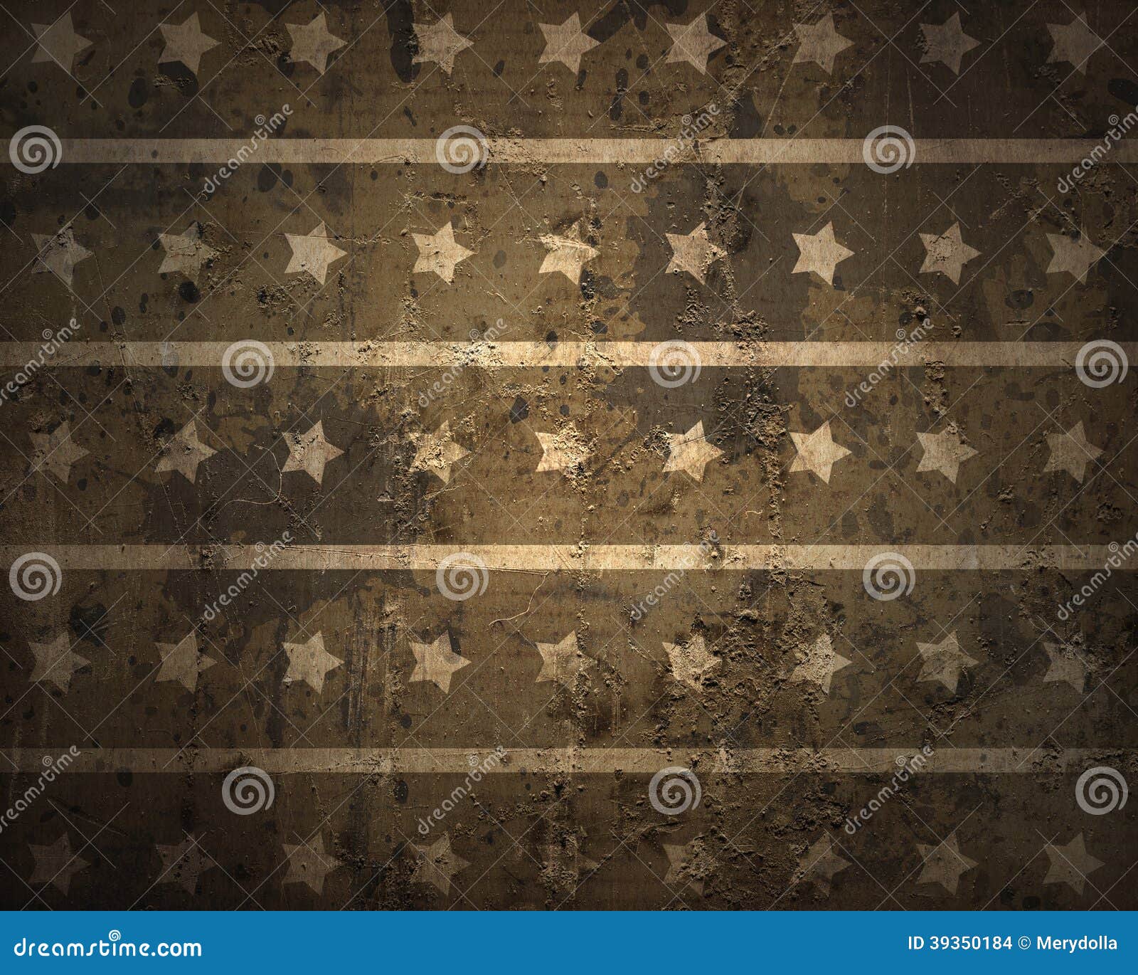 Vintage Background with Stars Stock Illustration - Illustration of blur ...