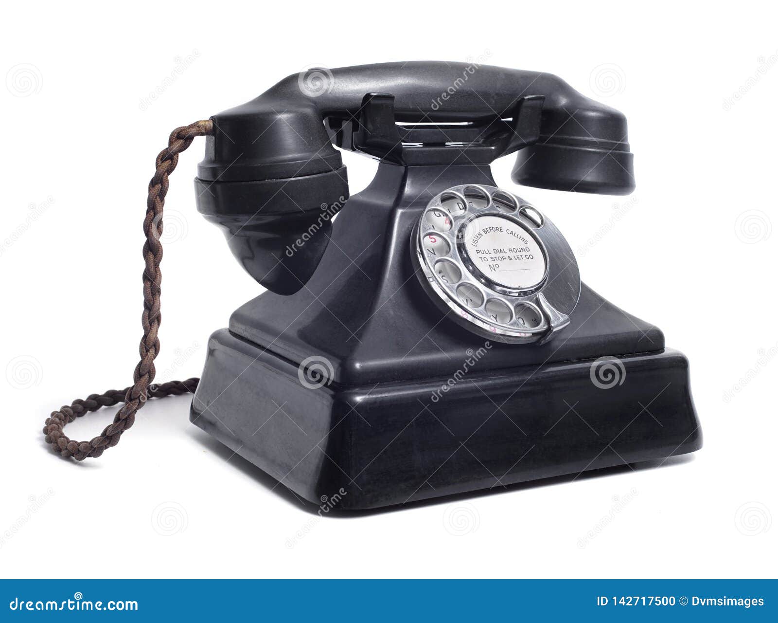 Vintage Bakelite Telephone Horn Stock Photography | CartoonDealer.com ...