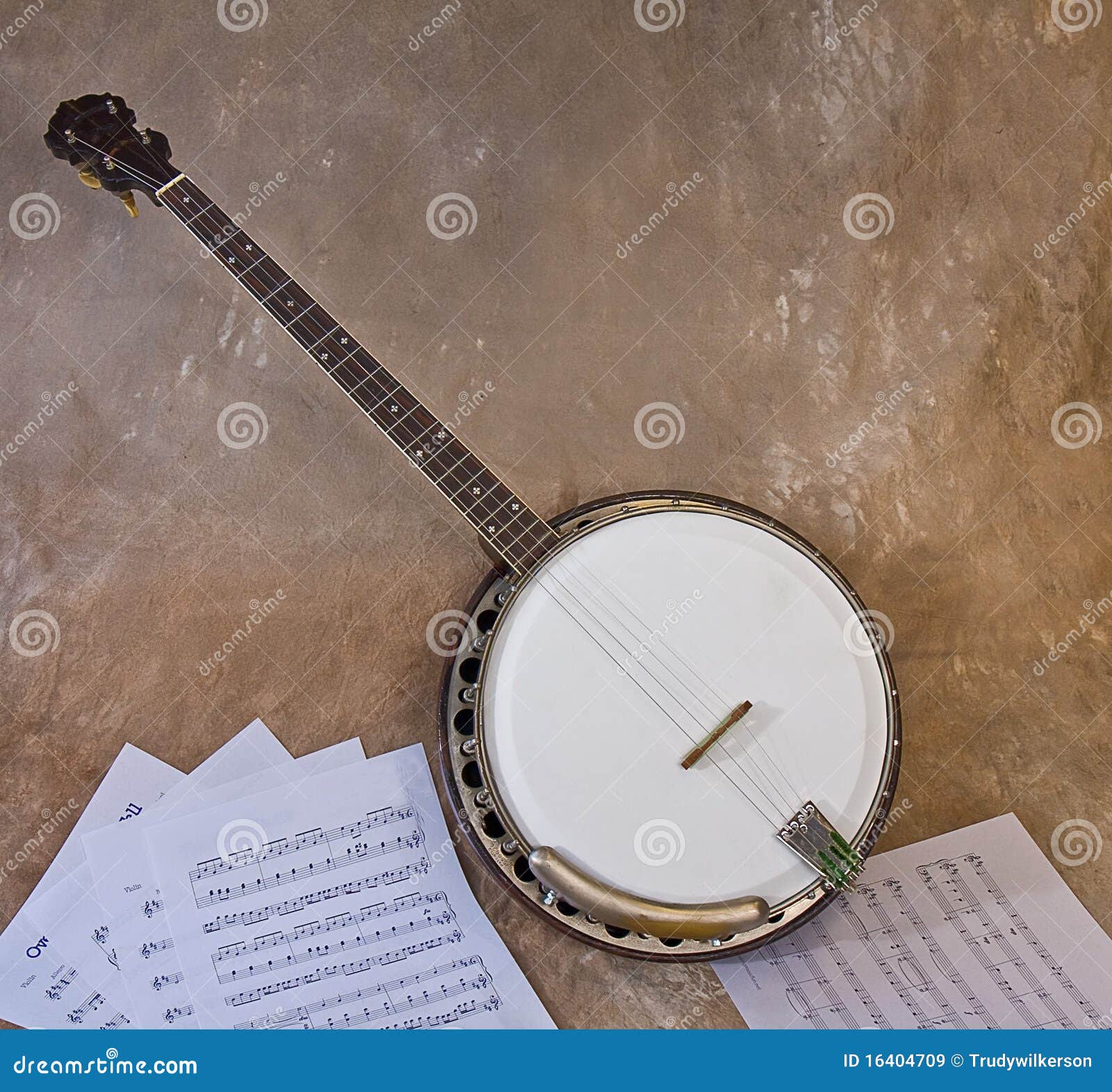 Vintage Banjo stock image. Image of strings, stringed - 16404709