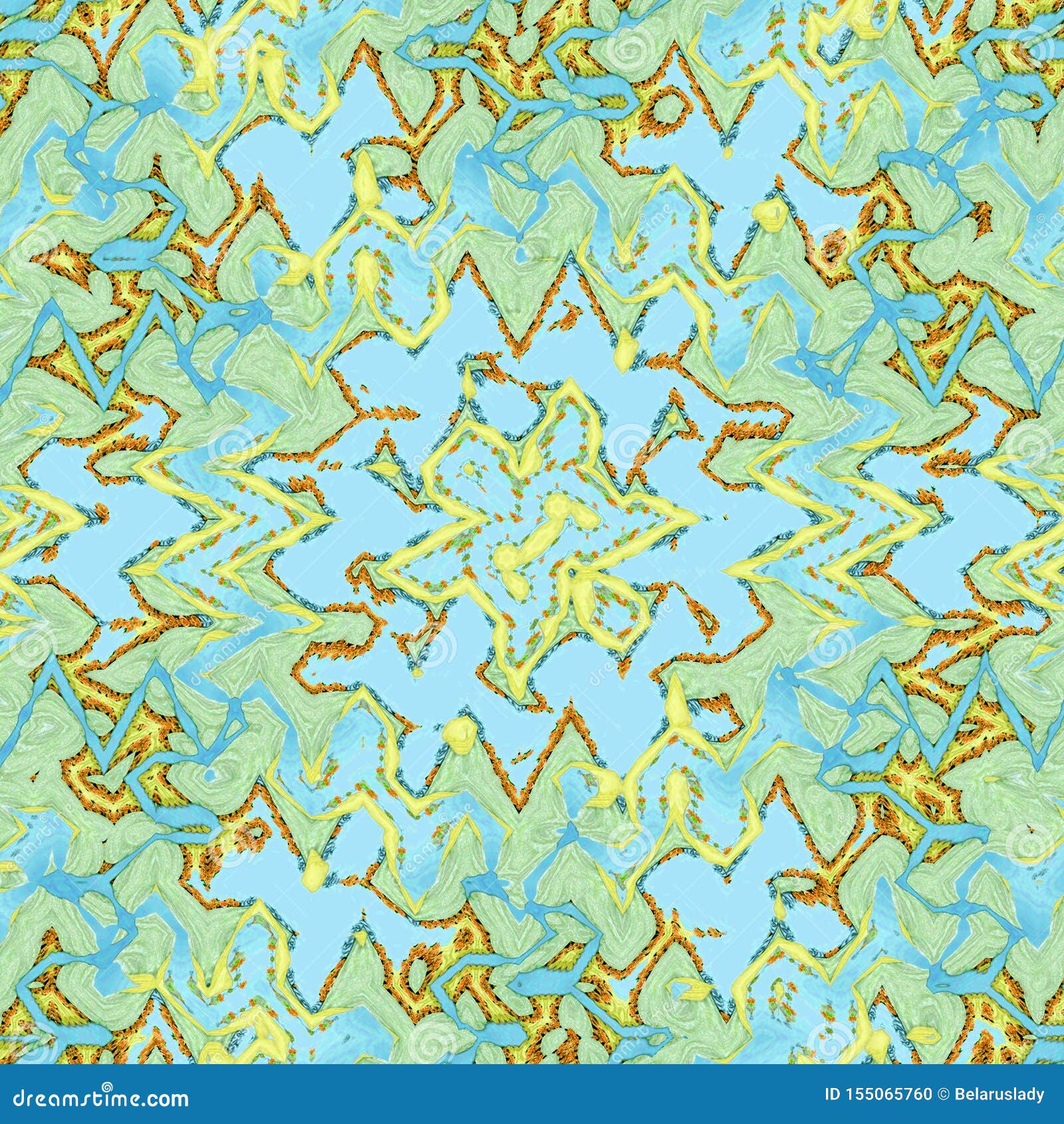 Vintage Banner Pattern with Golden Zigzag on Light Background Stock ...