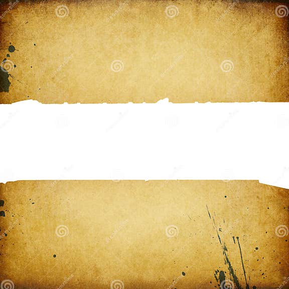 Vintage Banner with Torn Edges. Stock Illustration - Illustration of ...