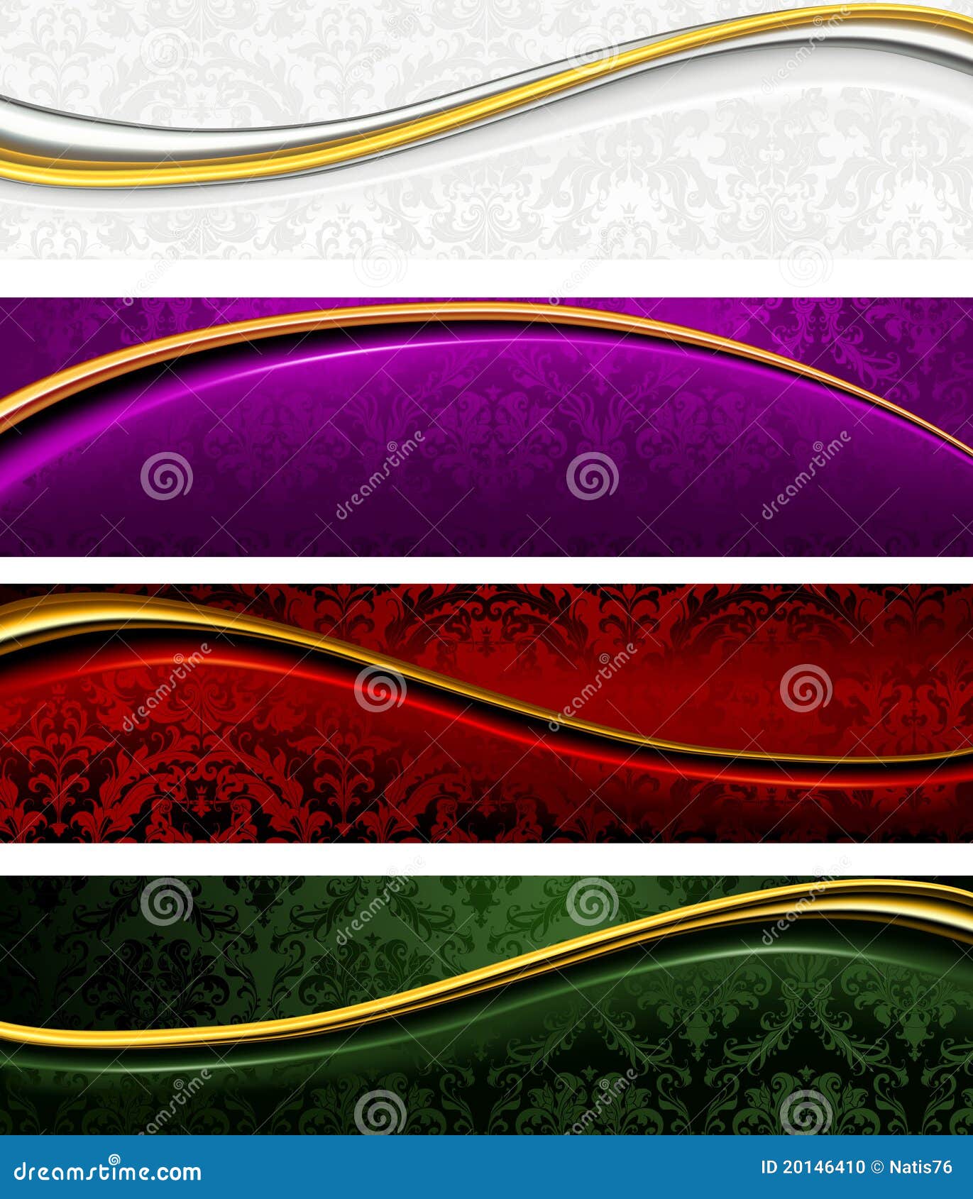 Vintage Banners stock vector. Illustration of decoration - 20146410