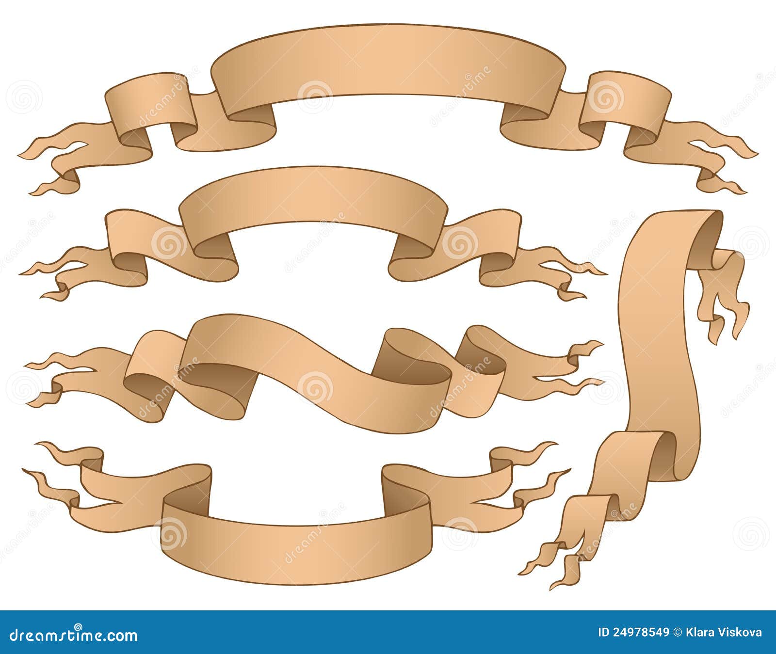 Vintage Banners Collection 3 Stock Vector - Illustration of banner ...