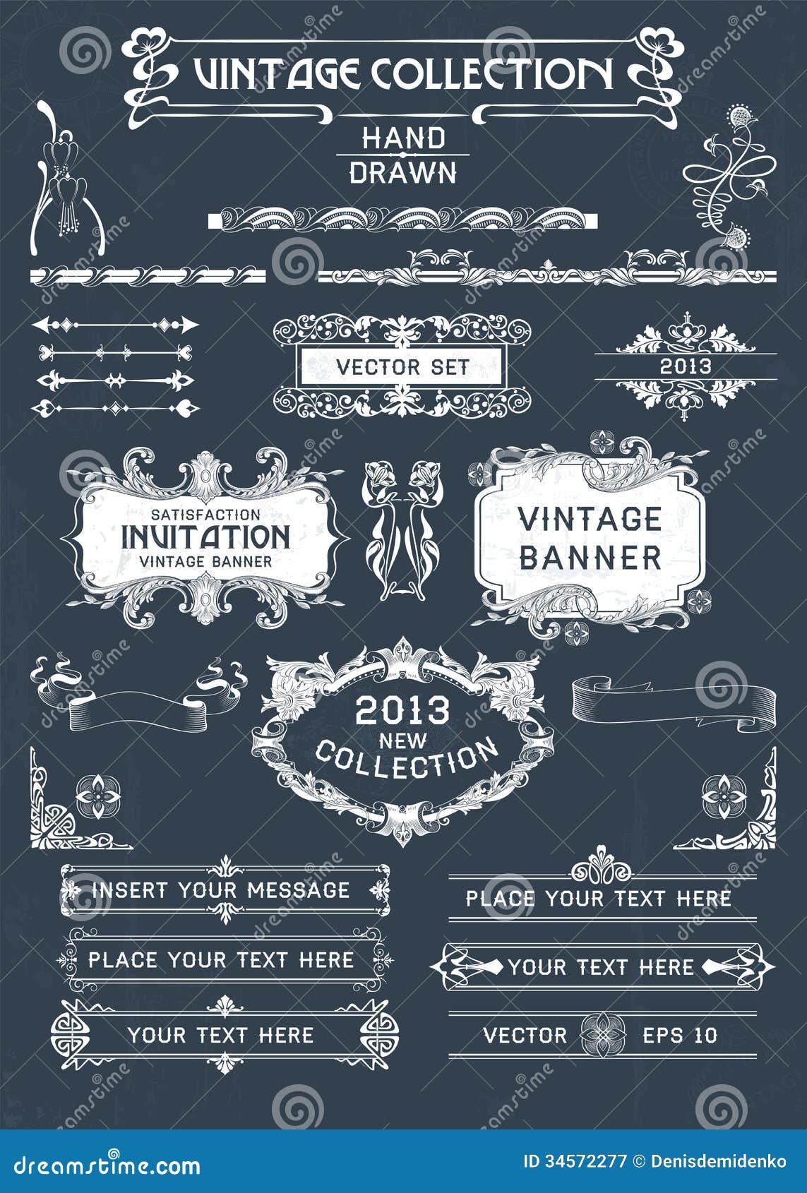 Vintage banners and labels stock vector. Illustration of badge - 34572277