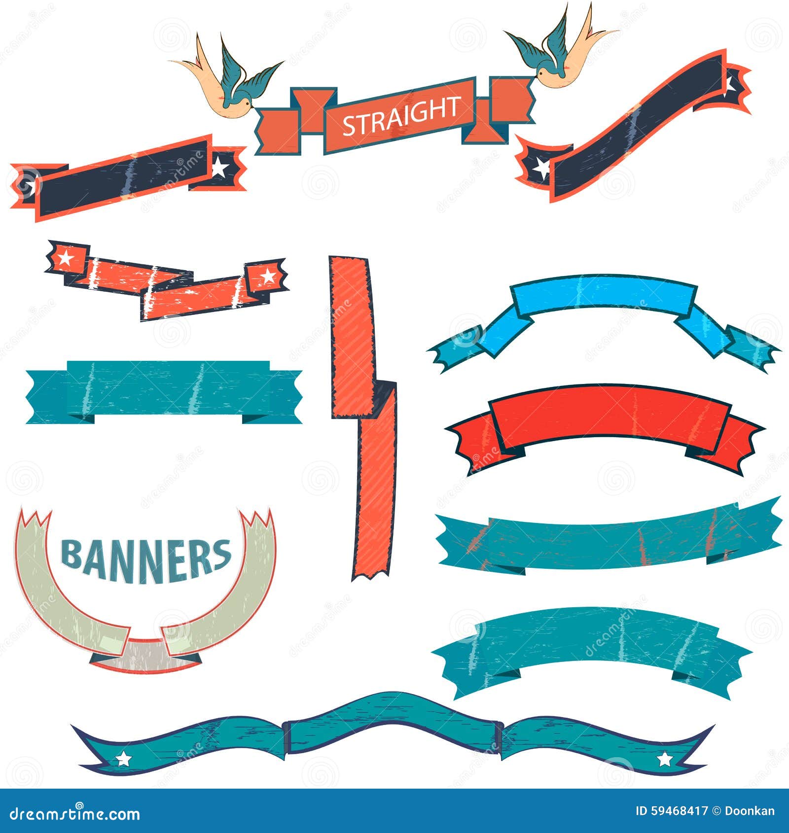 Vintage Banner Vector Free Download