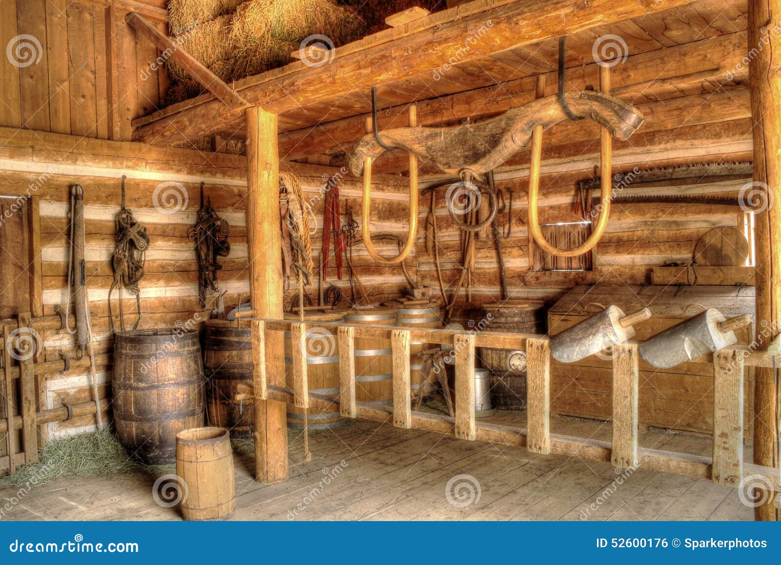 Farmhouse Barn Interior