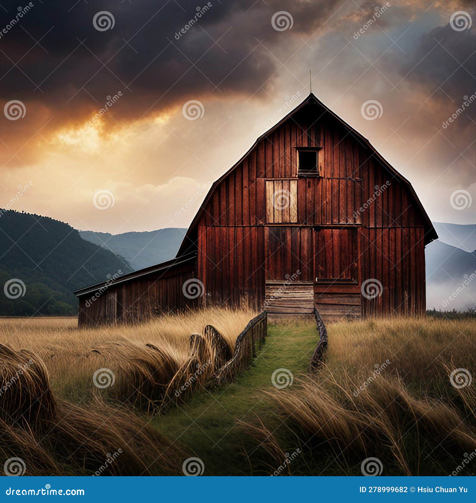 Vintage Barn Wood Sign: A Fauve-inspired Masterpiece With Distressed ...