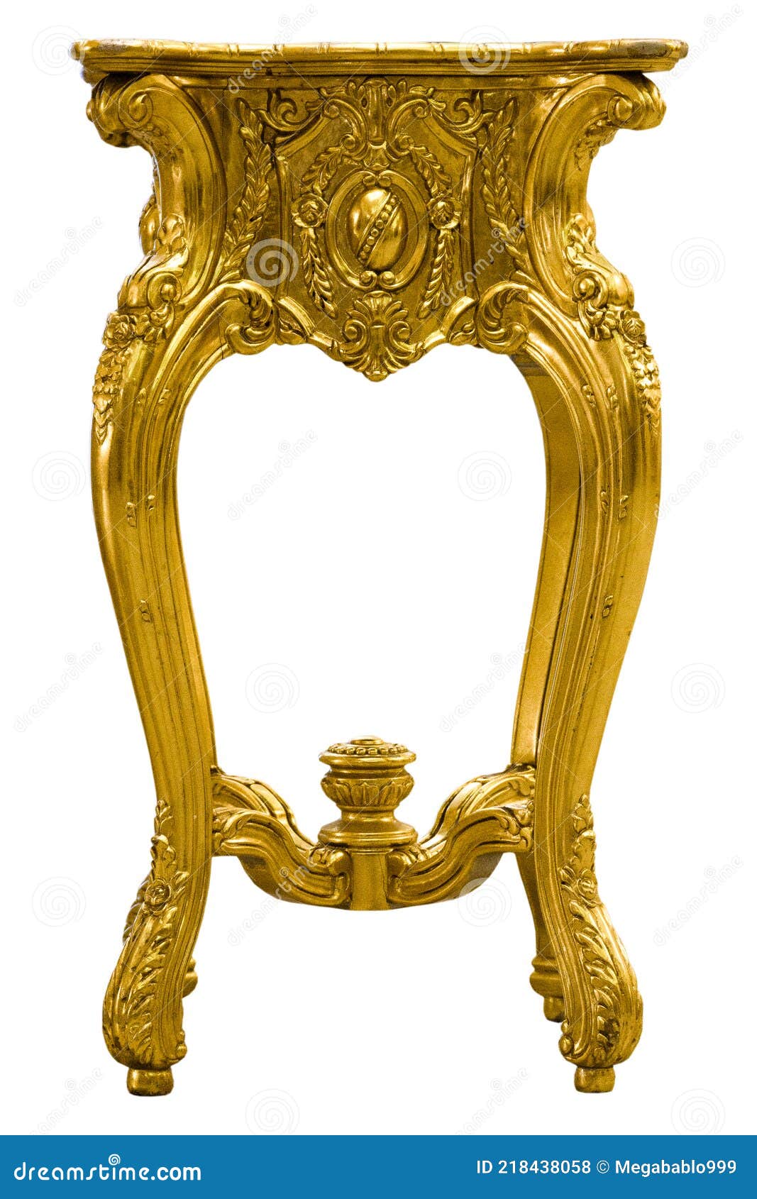 Vintage Baroque Gold Frame Stock Image | CartoonDealer.com #47168245