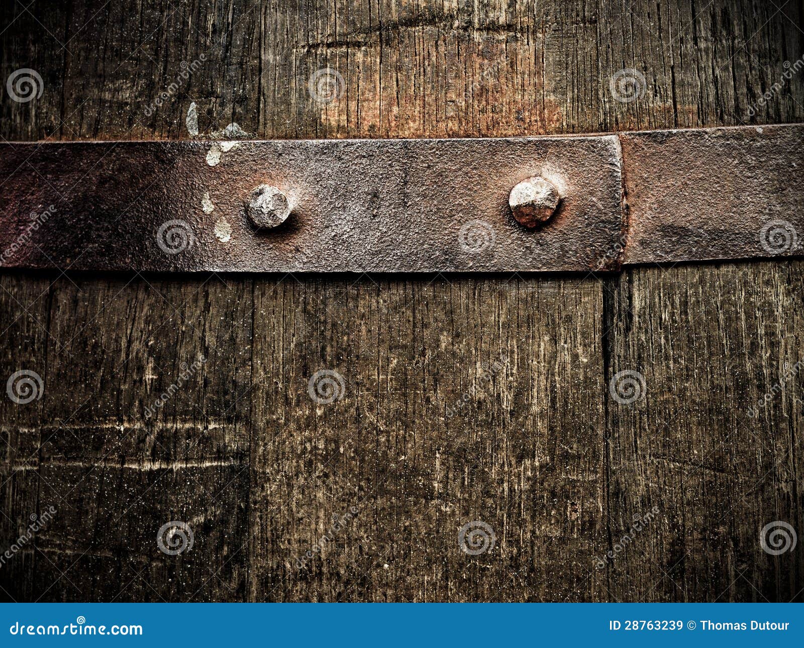 Vintage barrel close-up stock image. Image of retro, winery - 28763239