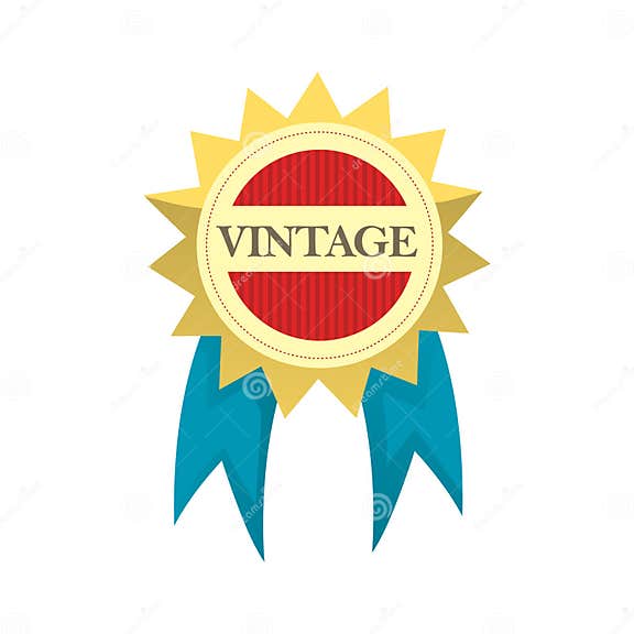 Vintage Batch. Vector Illustration Decorative Design Stock Vector ...