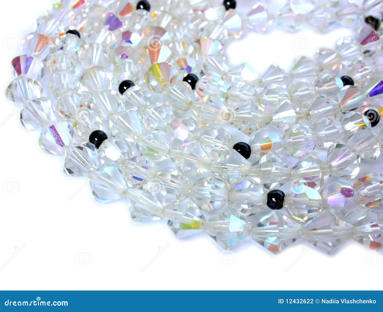 Vintage beads stock photo. Image of crystals, jewellery - 12432622