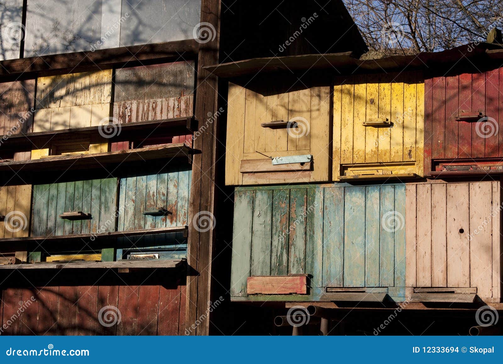 Vintage beehive stock photo. Image of color, beehive - 12333694