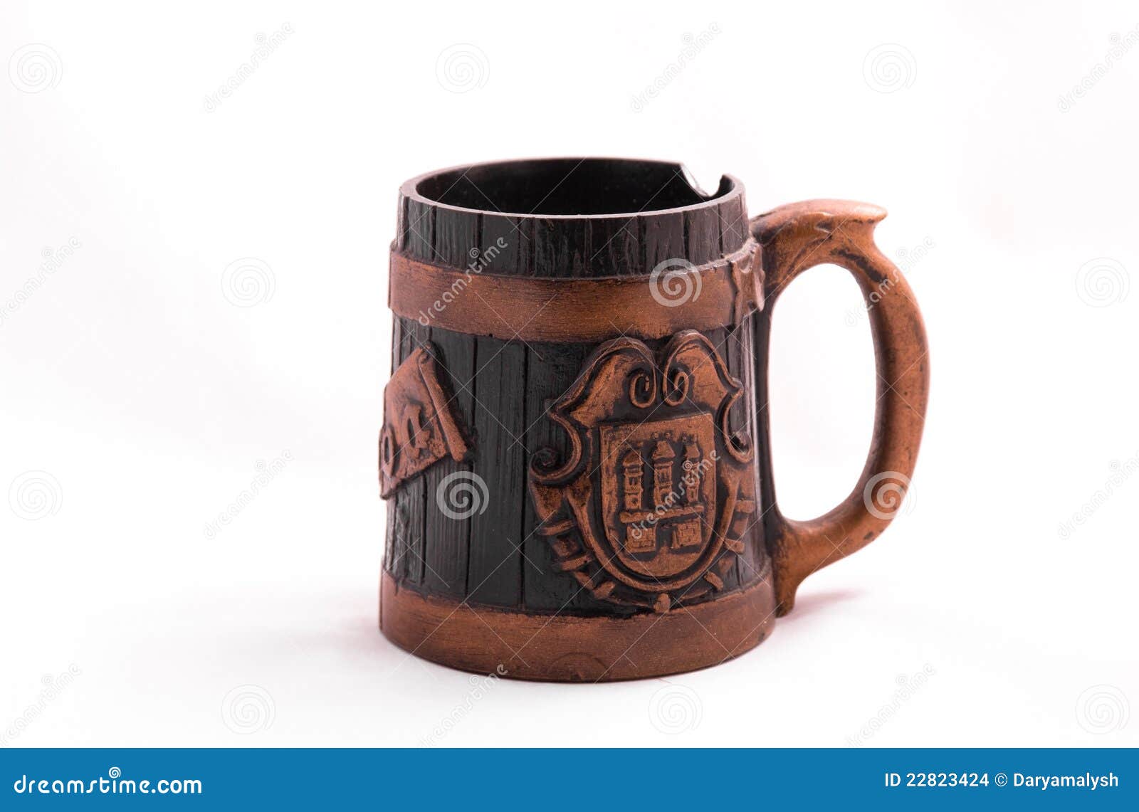 Vintage Beer Cup stock photo. Image of large, antique - 22823424