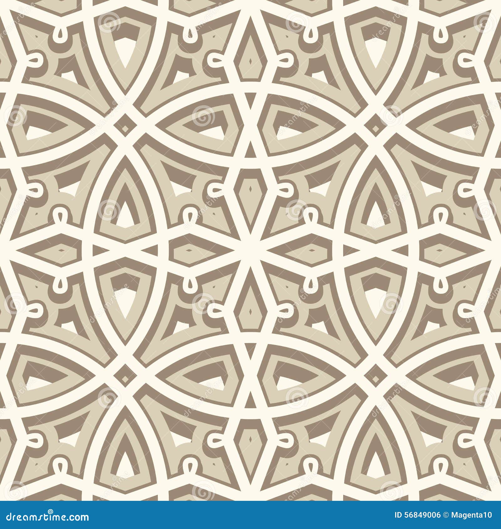 Vintage beige pattern stock vector. Illustration of flourishes - 56849006