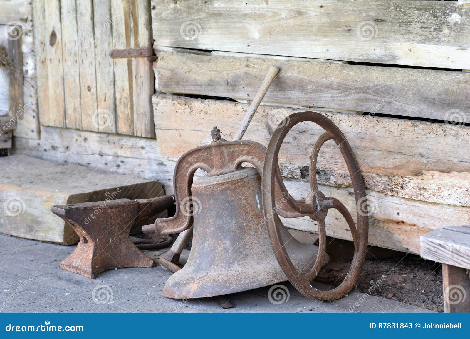 Vintage Bell stock image. Image of anvil, tool, tools - 87831843