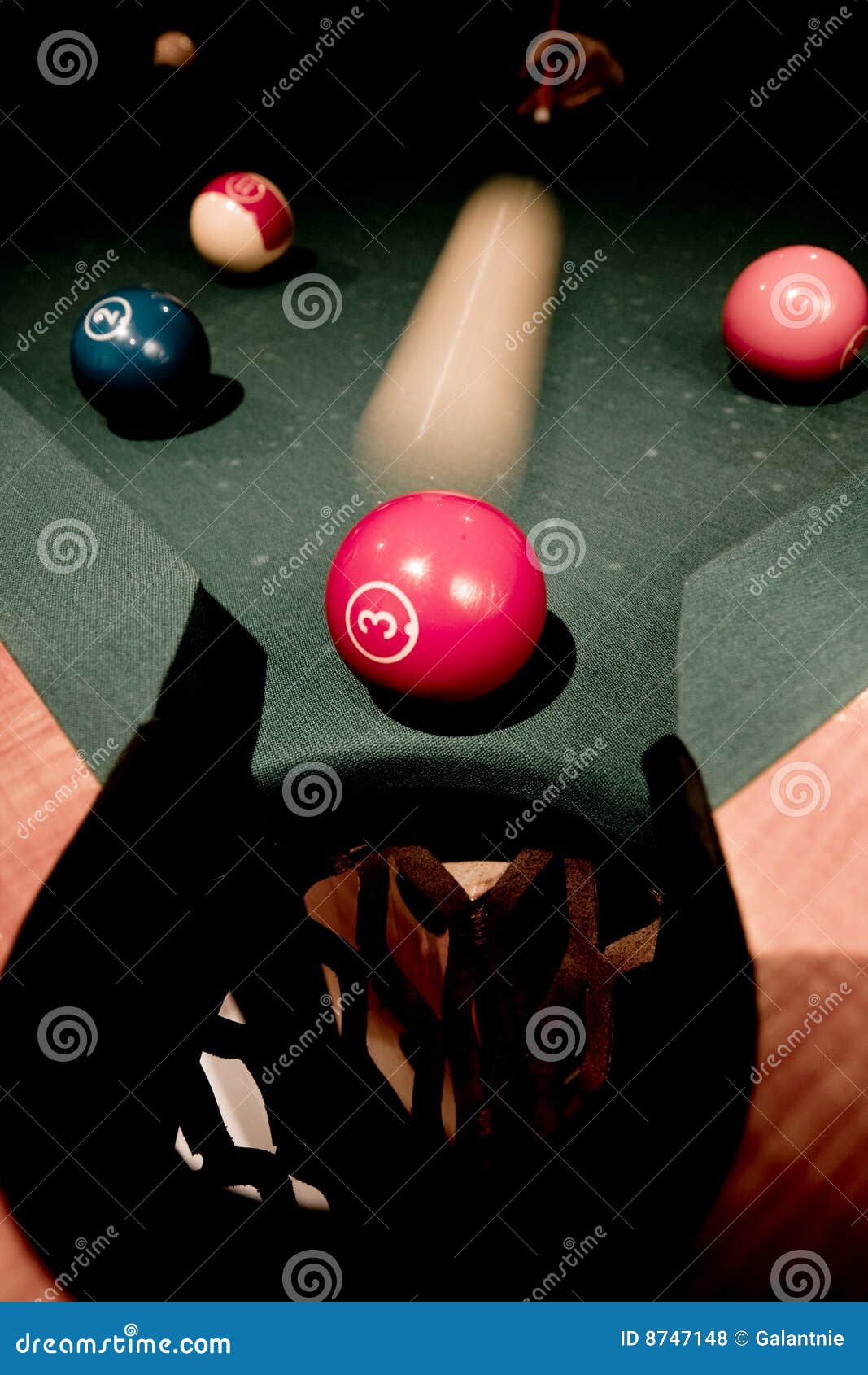 Vintage billiard stock photo. Image of sport, game, green - 8747148
