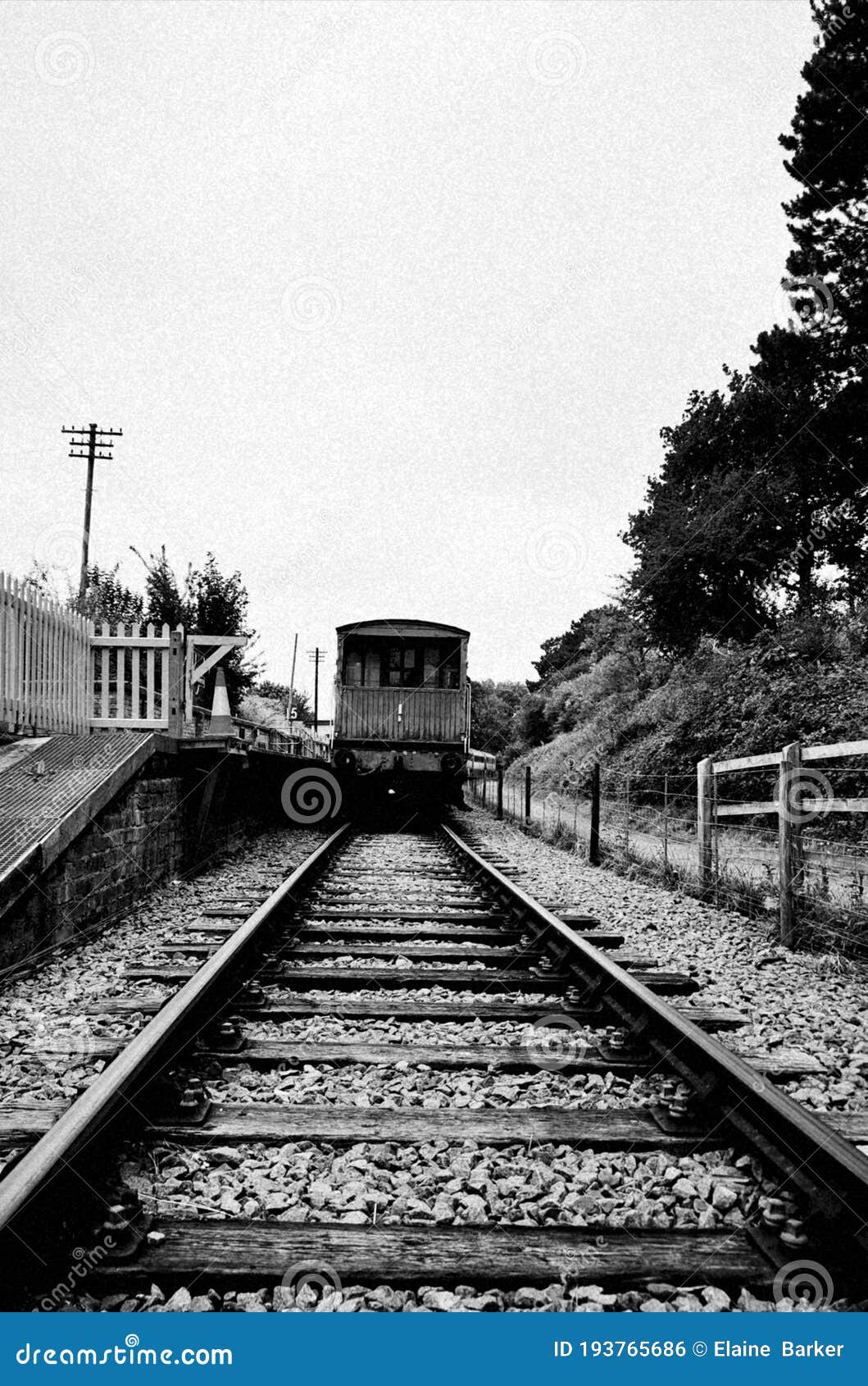 Vintage Black and White Railway with Train Stock Photo - Image of ... Vintage Black and White Railway with Train Stock Photo - Image of ...