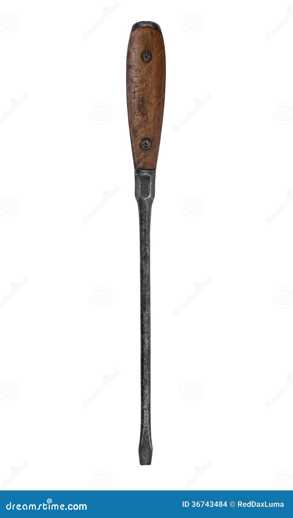 Vintage Blacksmith Screwdriver Stock Photo - Image of rustic, repair ...