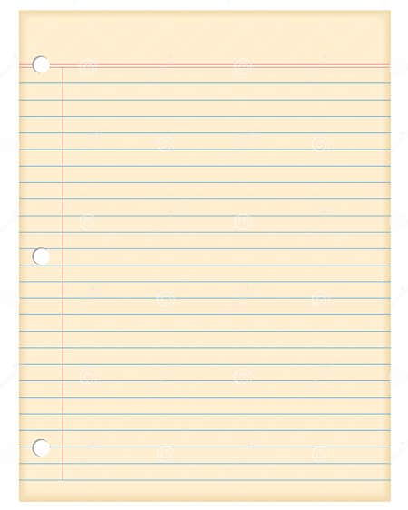 Vintage Blank note paper stock illustration. Illustration of diary ...