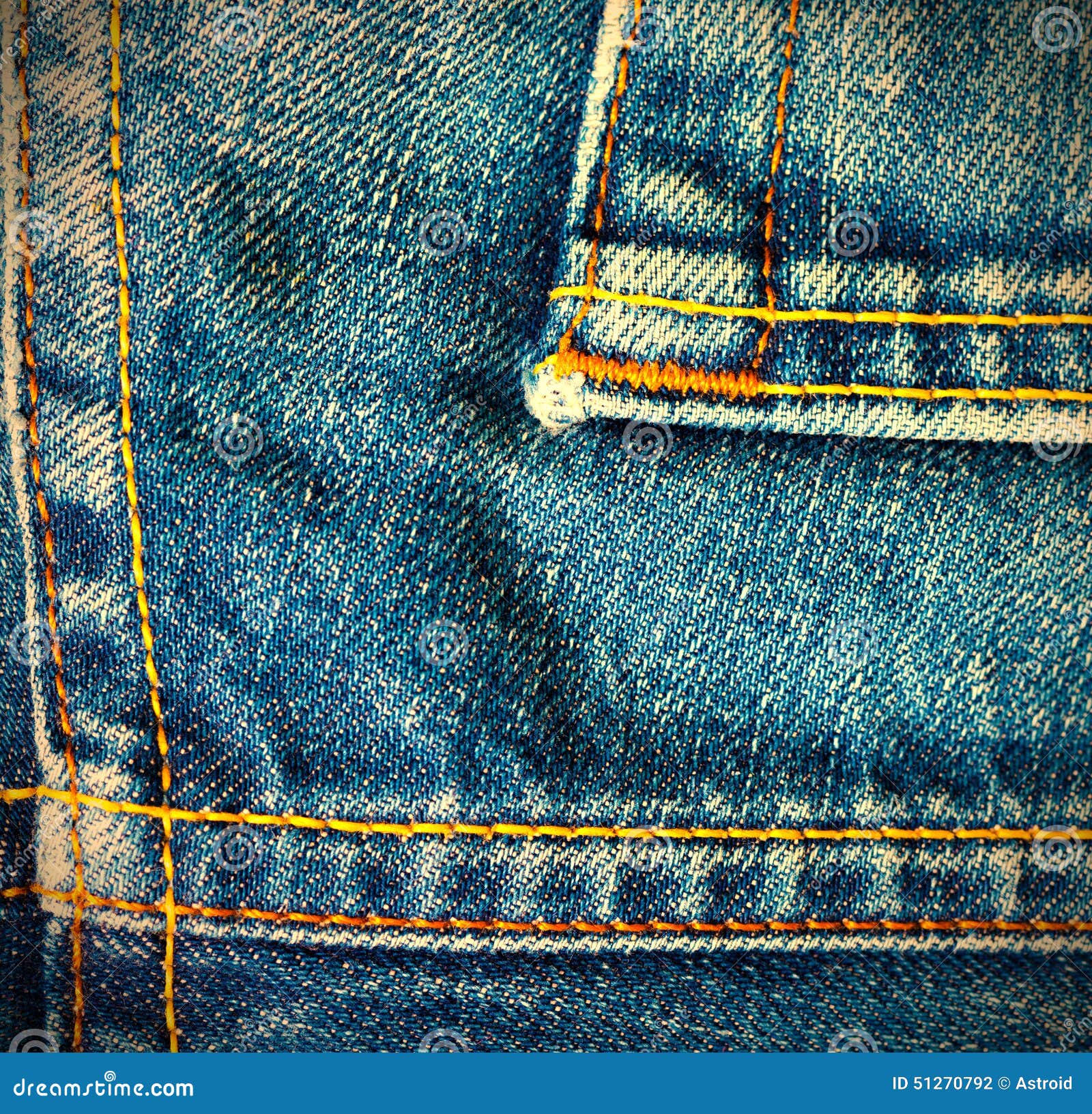 Vintage blue denim stock photo. Image of line, american - 51270792